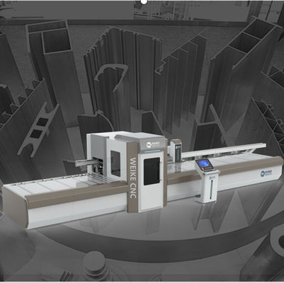 Aluminium Door Window Manufacturing Machine Automatic Cutting Center