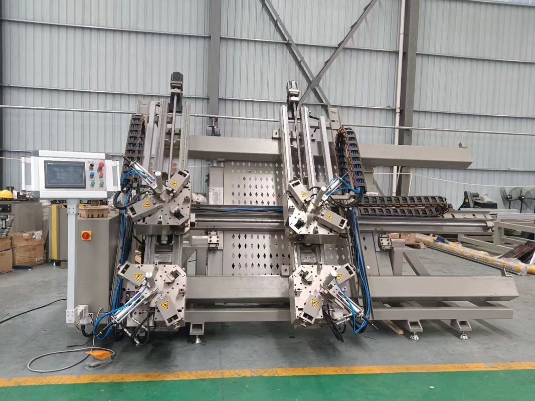 Automatic Corner Crimping Machine Aluminum Windows Doors Four Head ...