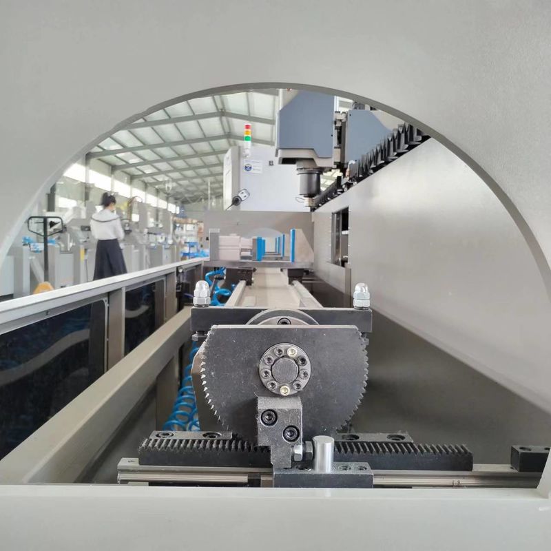 Working Center For Aluminium Profiles With 3 Axes Controlled, Fully ...