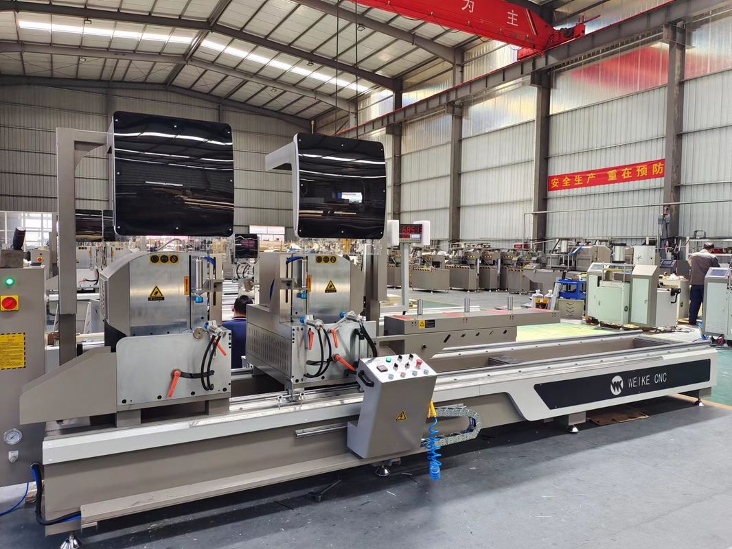 Aluminum Digtial Display Double Head Cutting Off Saw For Window Door ...