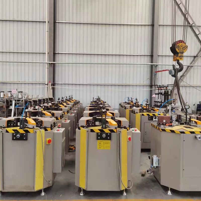 Aluminum Corner Crimping Machine For Aluminium Windows 48KN Crimping ...