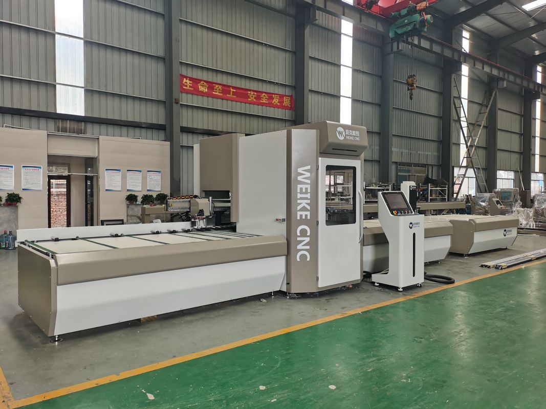 Large CNC Aluminum Pvc Cutting Center For 45 And 90 Cutting Angle With ...