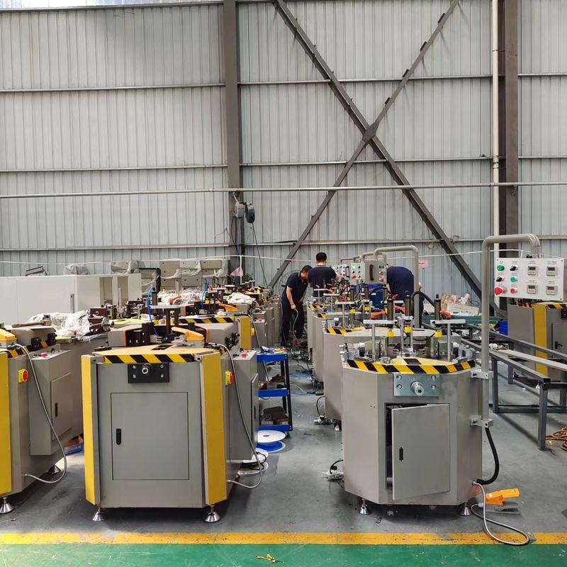 Aluminium Window Door Making Machinery Corner Crimping Machine With ...