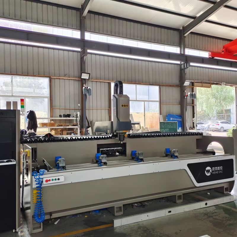 3200mm 3000mm Aluminium UPVC Vertical Spindle CNC Machining Centre ...