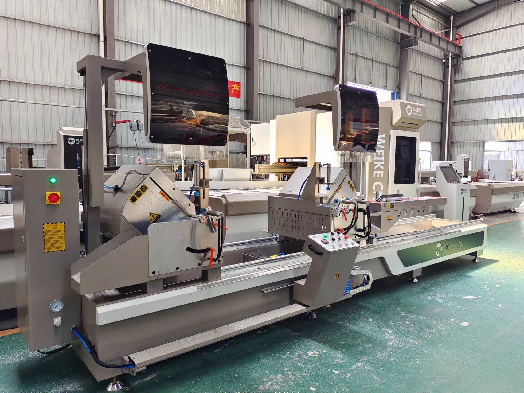 Automatic Miter Saw 500mm Aluminum Double Head Cutting Machine