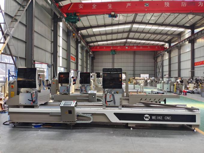 Motorized Double Head Mitre Saw DELTA CNC Controlled Aluminium UPVC ...